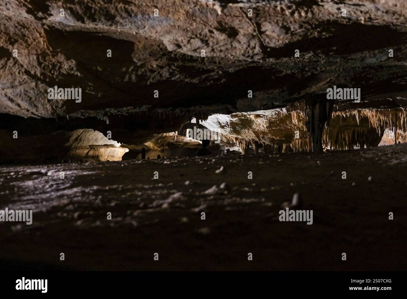 Luray, Virginia, USA. 25th Dec 2024. The inside view of Luray Caverns ...