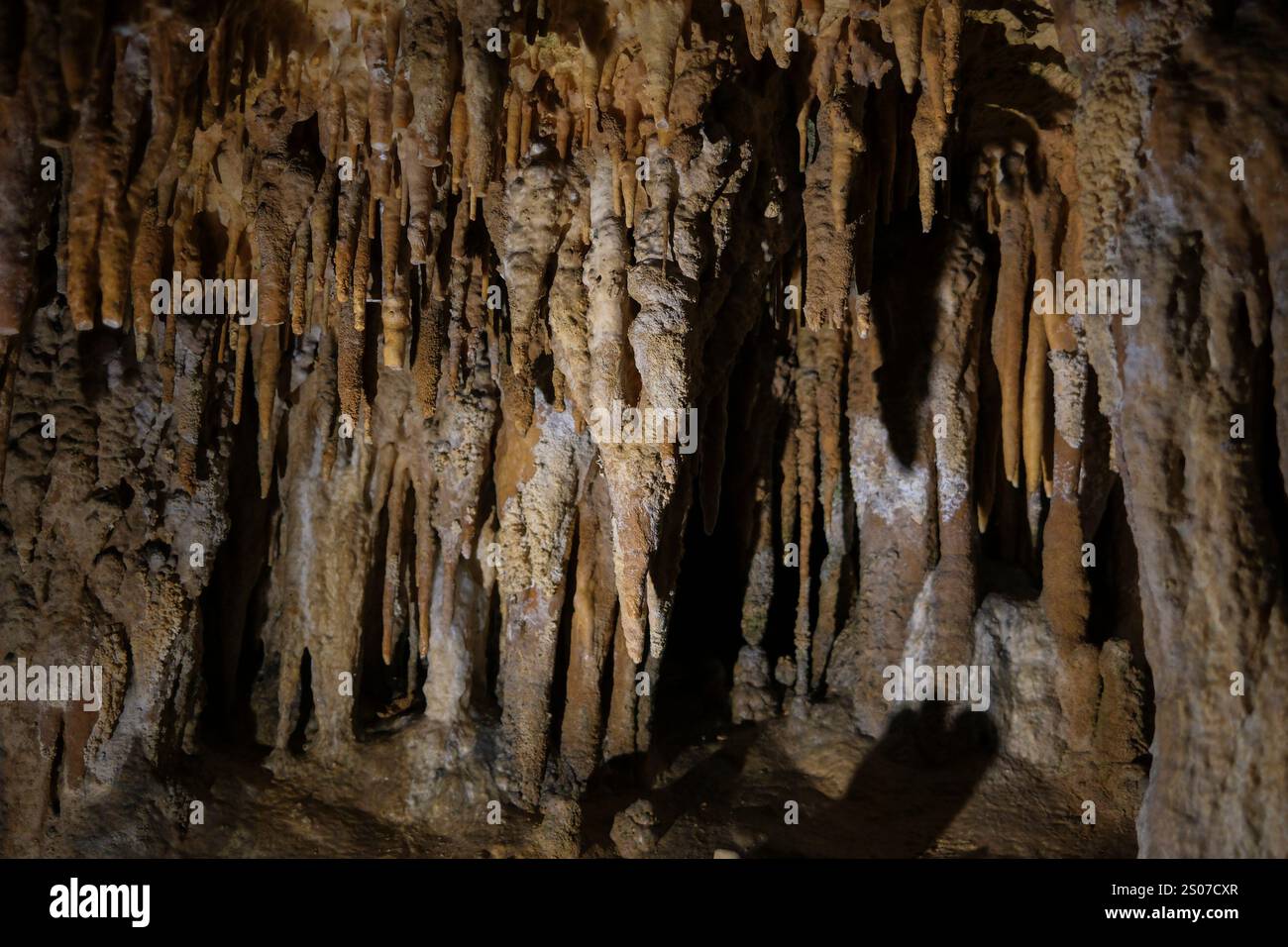 Luray, Virginia, USA. 25th Dec 2024. The inside view of Luray Caverns ...