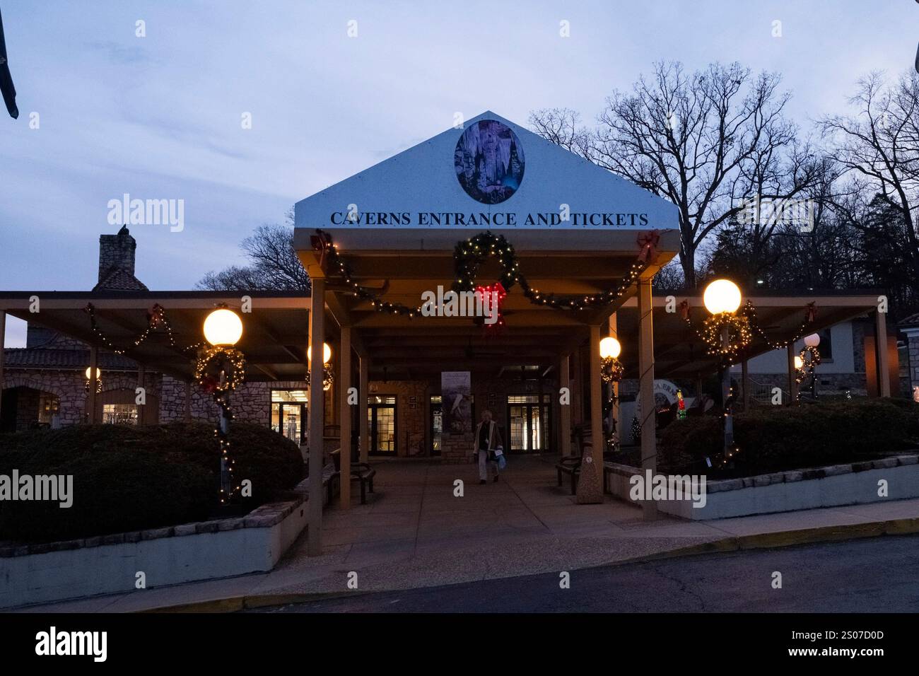 Luray, Virginia, USA. 25th Dec 2024. The outside view of Luray Caverns ...