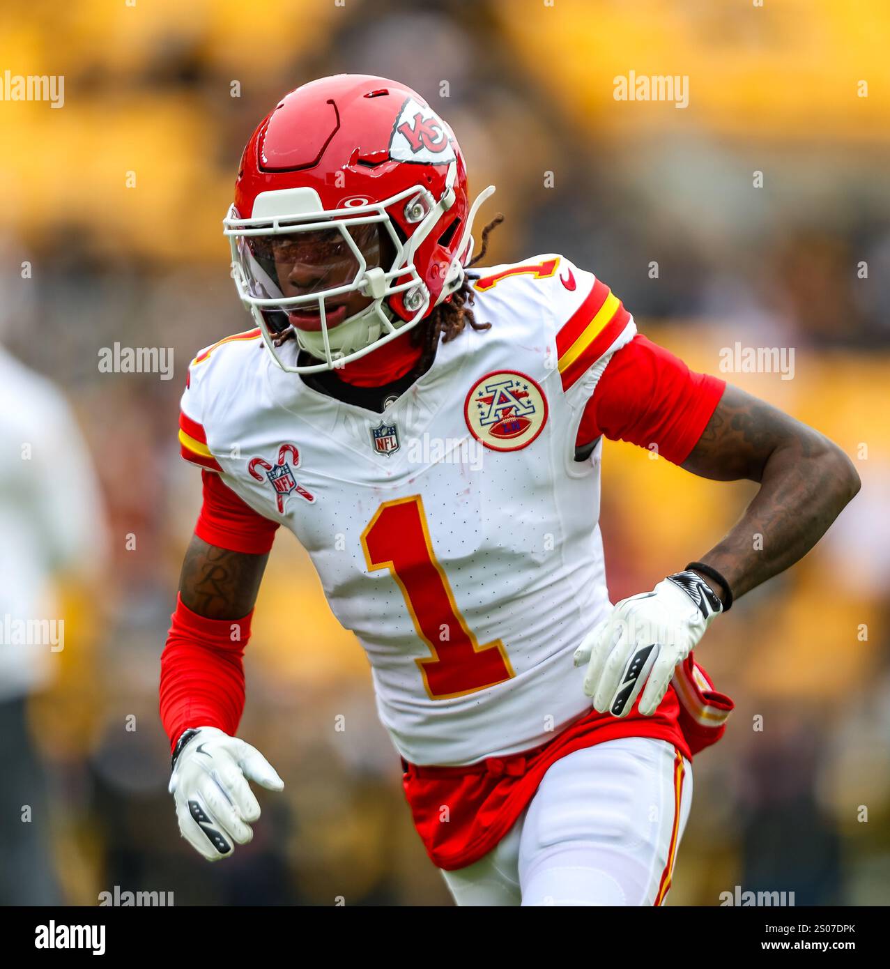 Hookstown, Pennsylvania, USA. 25th Dec, 2024. Kansas City Chiefs wide ...