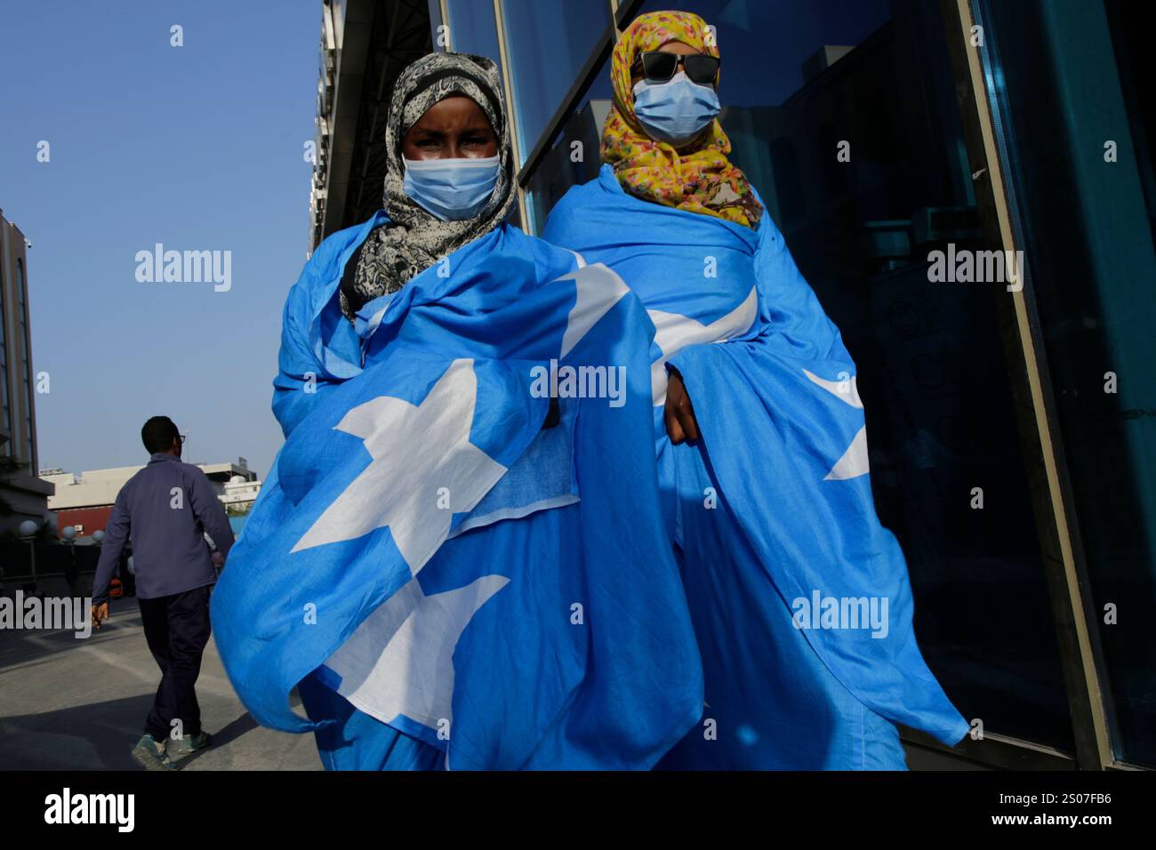FILE - Survivors of a boat tragedy that killed dozens of Somali ...
