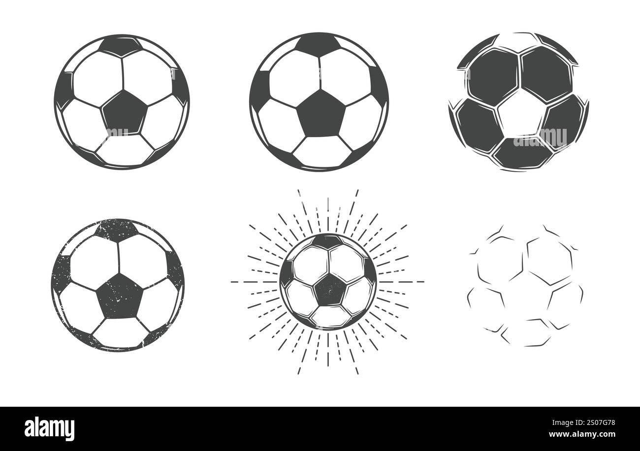 Vintage soccer ball silhouette, Football ball silhouette, Vintage ...
