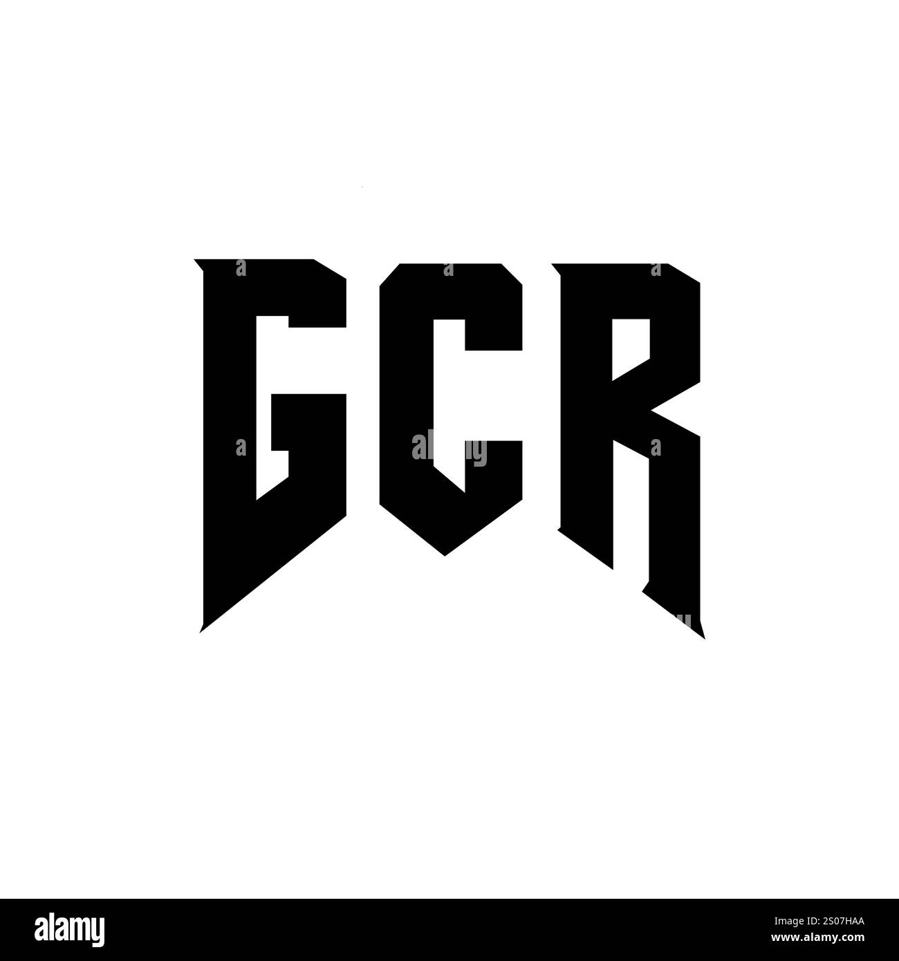 Gcr logo design hi-res stock photography and images - Alamy