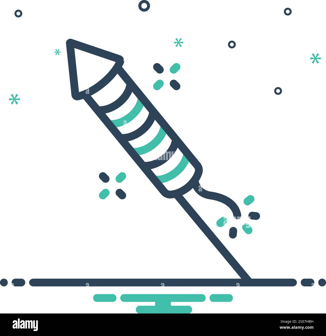 Icon for rocket, cracker Stock Vector Image & Art - Alamy