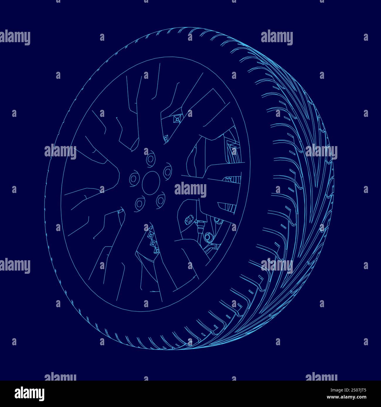 Rim structure Stock Vector Images - Alamy