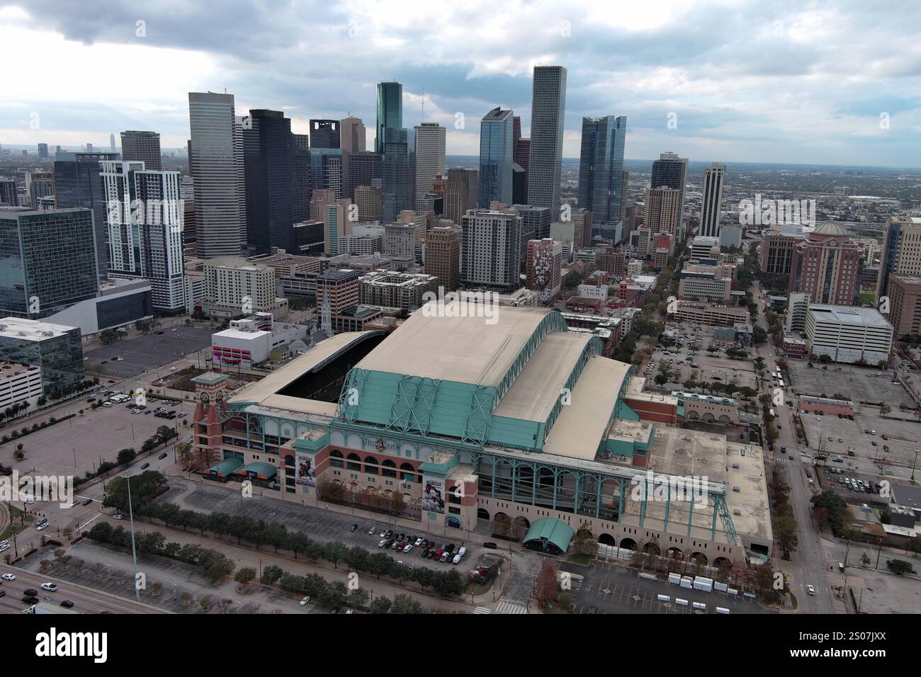 A general overall view of Daikin Park (Minute Maid Park), Monday, Dec ...