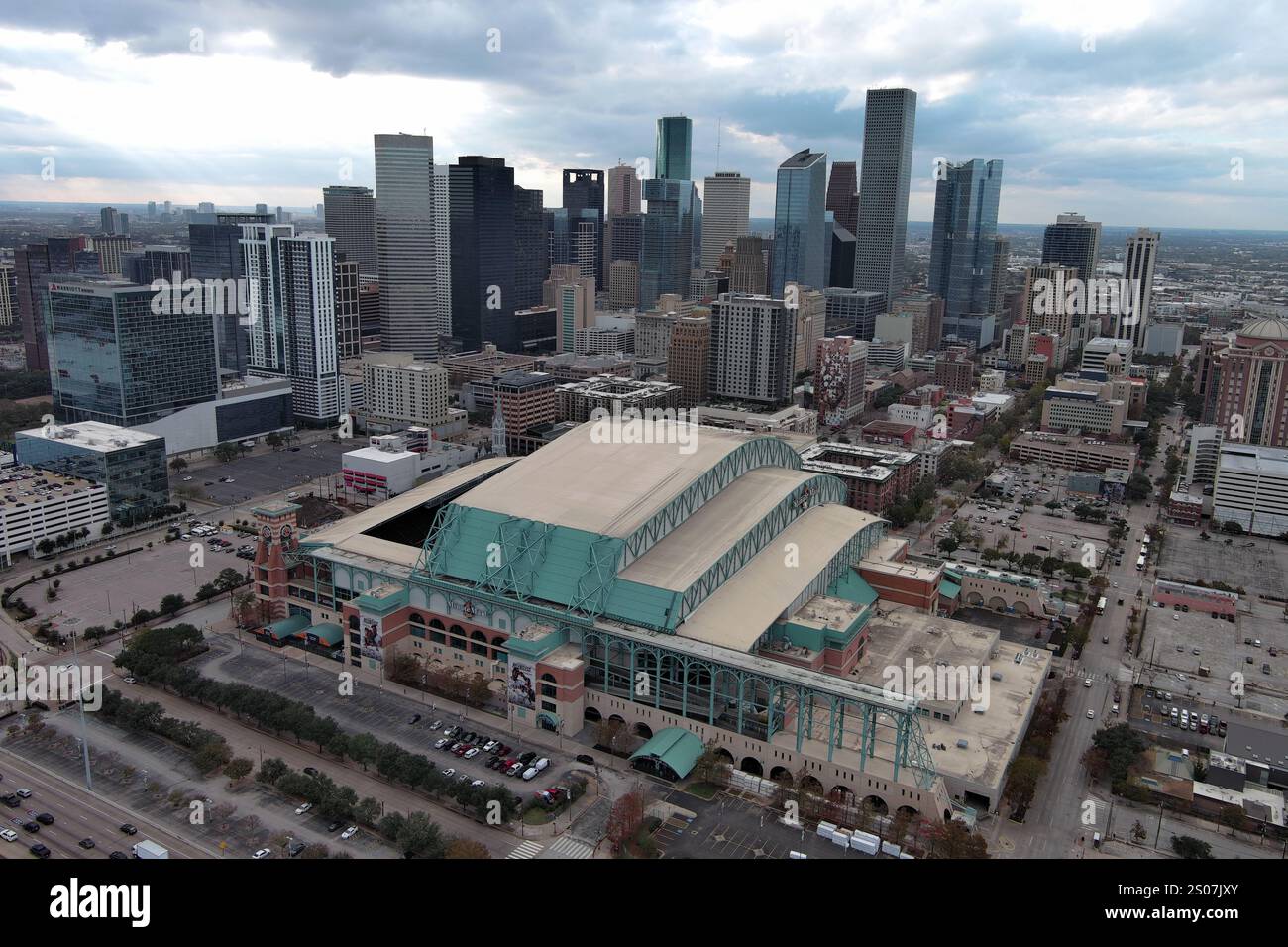 A general overall view of Daikin Park (Minute Maid Park), Monday, Dec ...