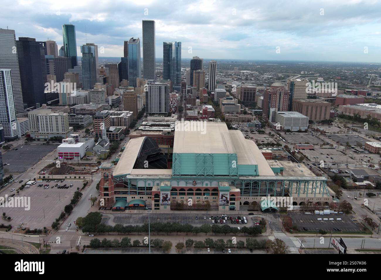 A general overall view of Daikin Park (Minute Maid Park), Monday, Dec ...