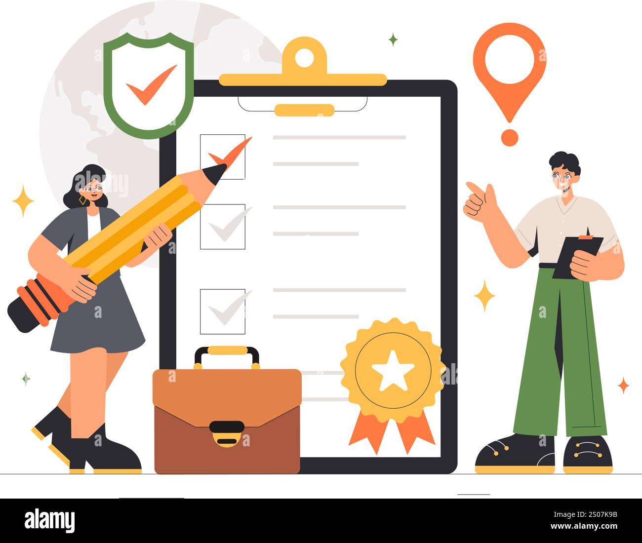 Diplomatic cooperation Stock Vector Images - Alamy