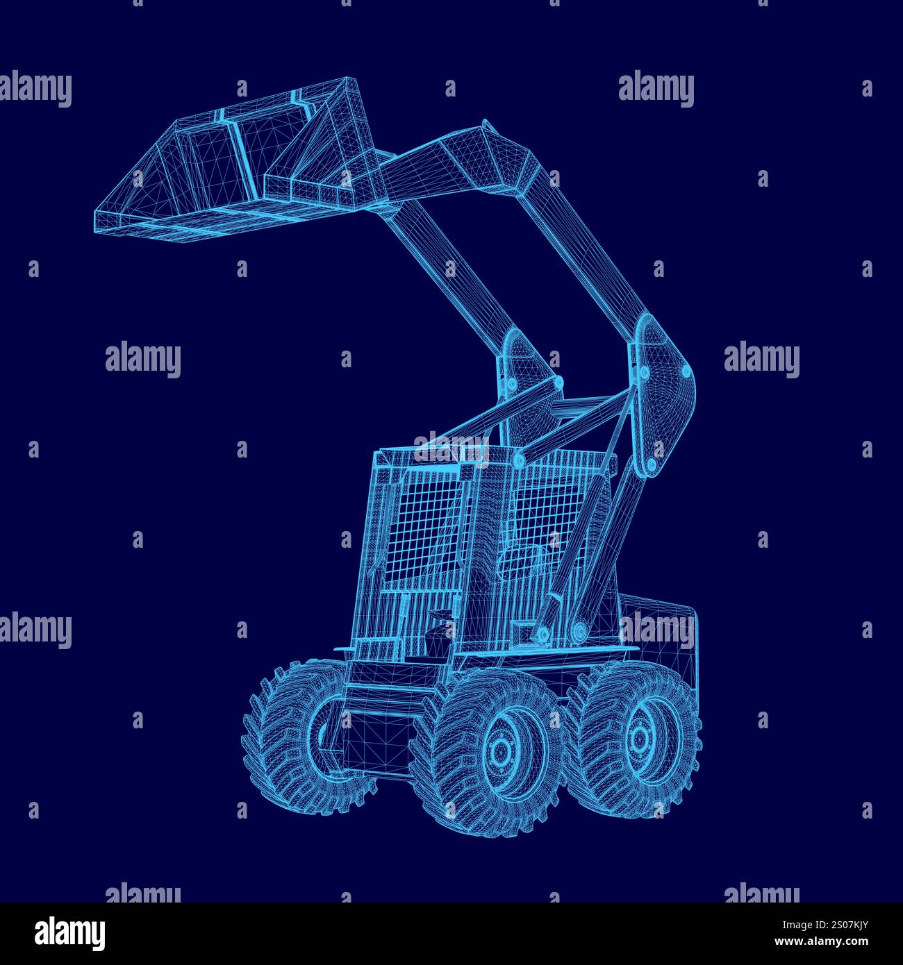 Dredger bucket Stock Vector Images - Alamy