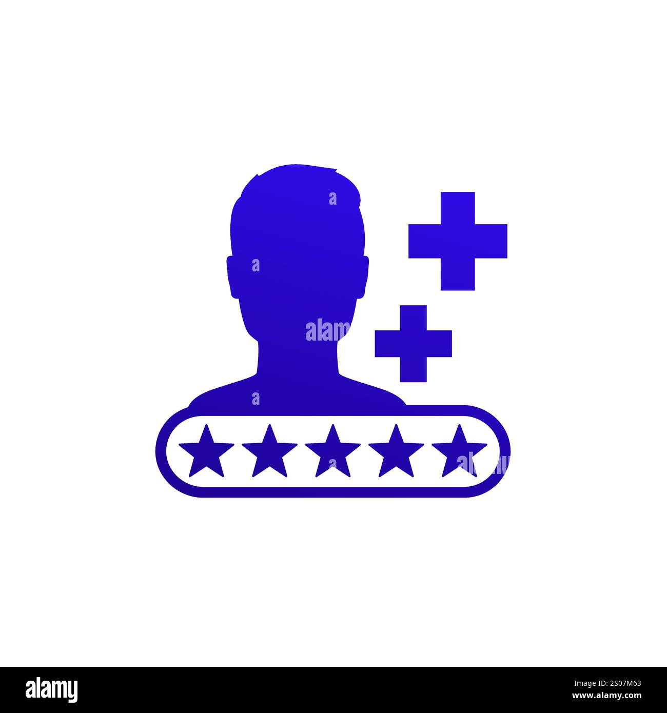 Patient satisfaction icon hi-res stock photography and images - Alamy