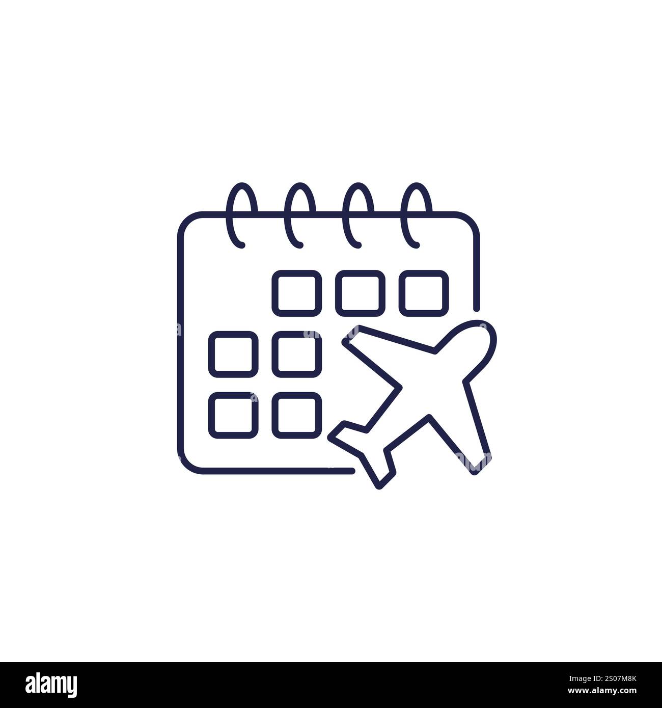 Flight period Stock Vector Images - Alamy