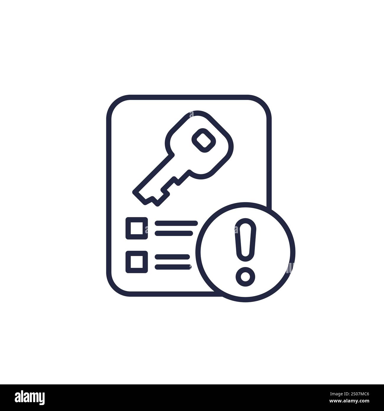 key takeaway icon in line design Stock Vector Image & Art - Alamy