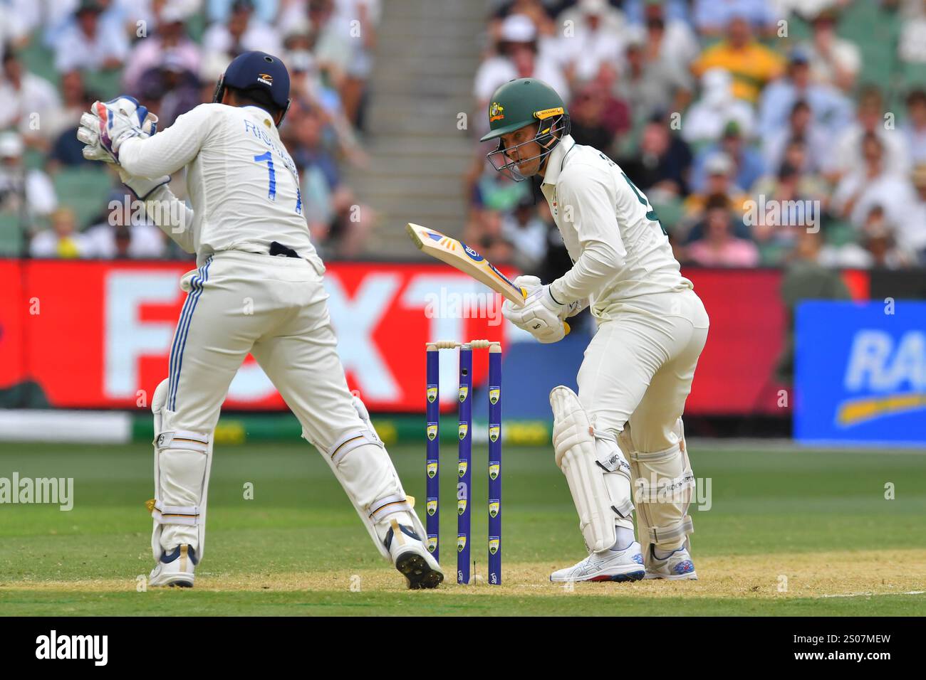 Alex carey australia vs india test cricket hi-res stock photography and ...