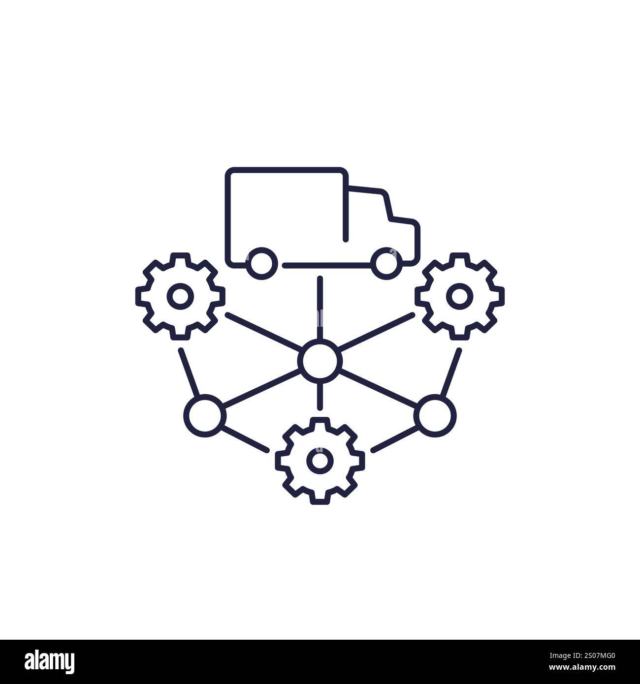 Procurement management vector Cut Out Stock Images & Pictures - Alamy