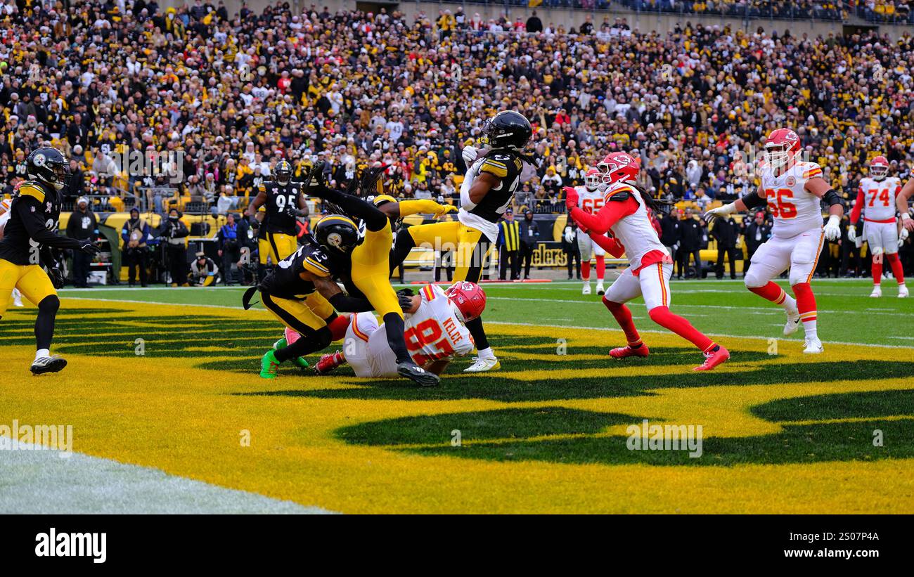 Cory Trice Jr. 25th Dec, 2024. #27 during the Steelers vs Chiefs in ...