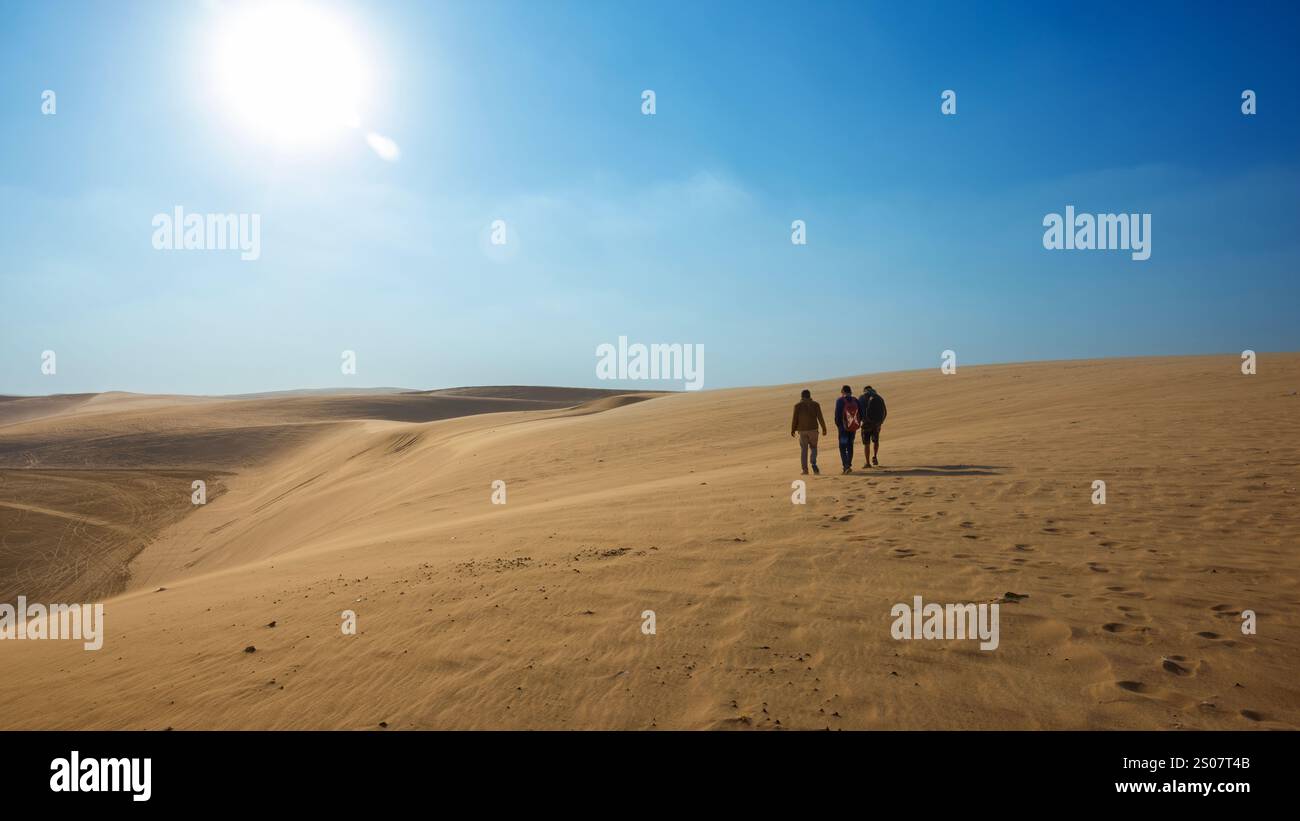 Sealine beach sand dunes Mesaieed Doha Qatar 20/05/2024 Stock Photo - Alamy