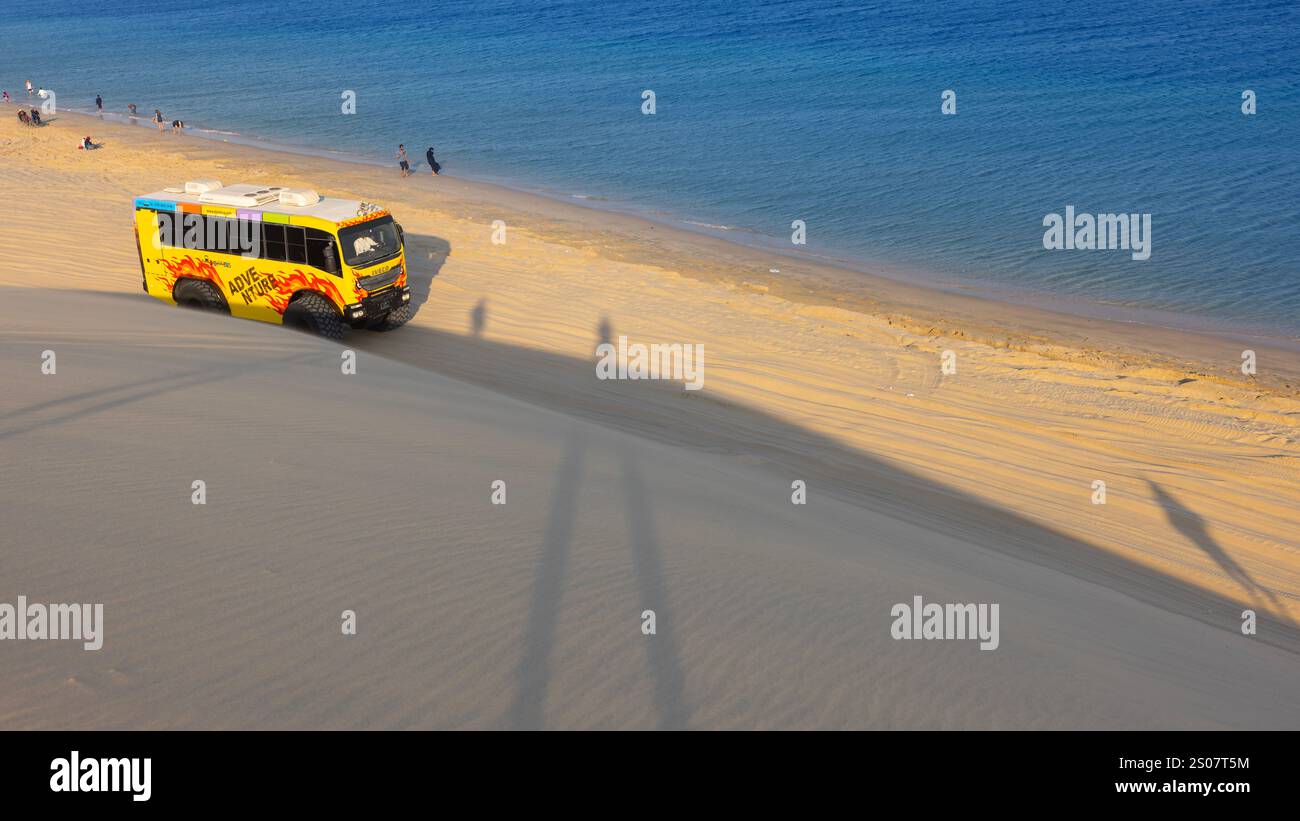 Sealine beach sand dunes Mesaieed Doha Qatar 20/05/2024 Stock Photo - Alamy