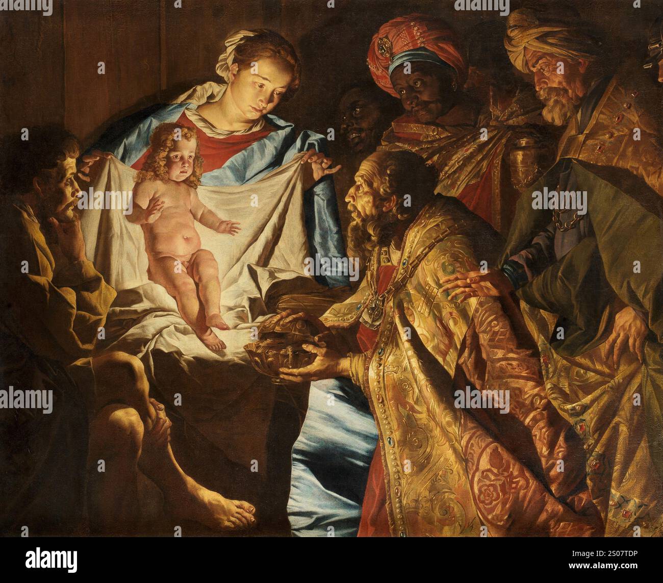 The subject of the Adoration of the Magi was treated at least four times by the Dutch or Flemish ...