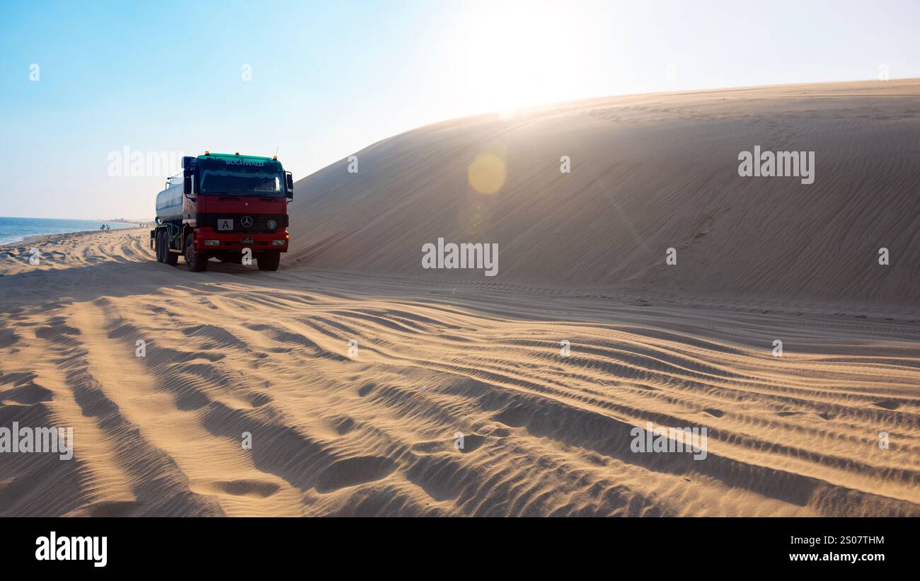 Sealine beach sand dunes Mesaieed Doha Qatar 20/05/2024 Stock Photo - Alamy