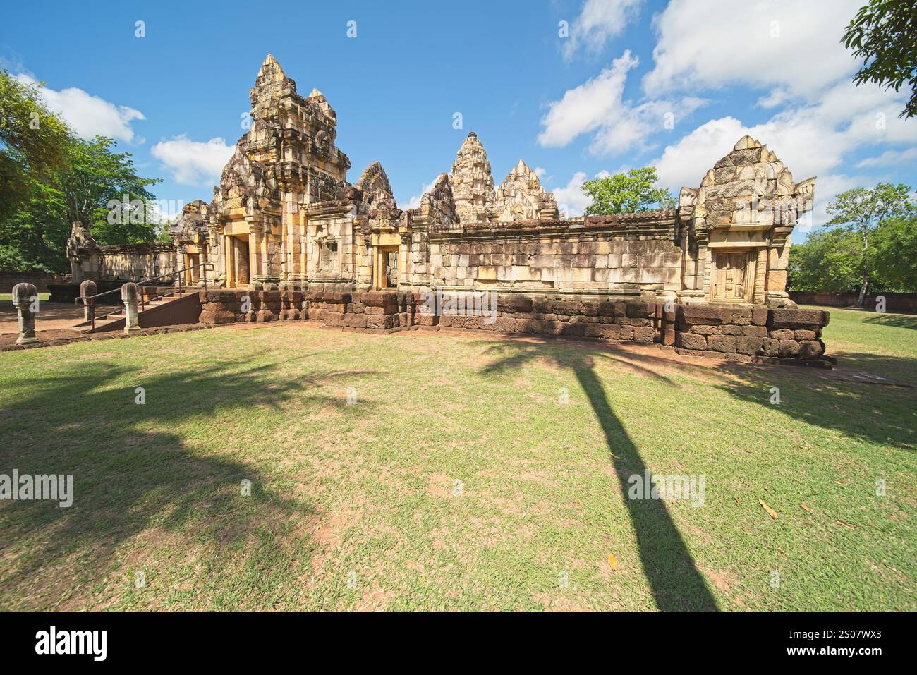 Sadok kok Thom Historical Park, a beautiful Temple in the khok sung ...
