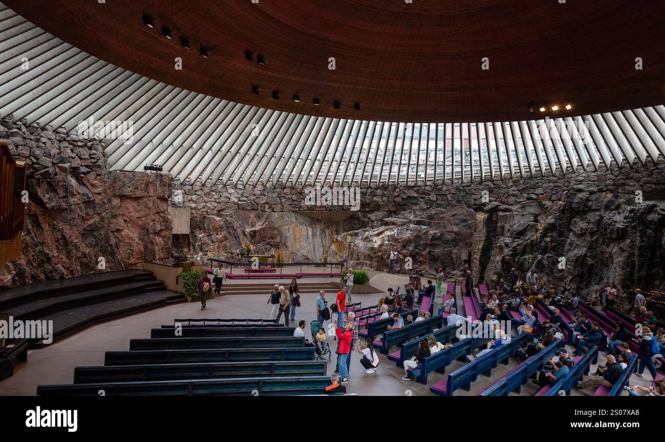 Church in the rock helsinki hi-res stock photography and images - Alamy