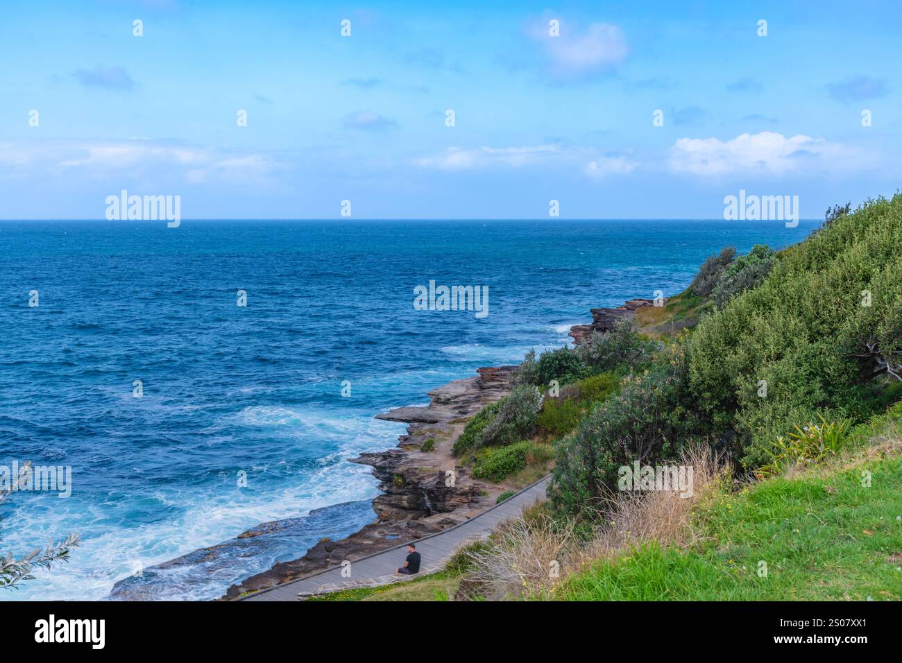 Scenic sea views at Curl Curl in the Northern Suburbs of Sydney and is ...