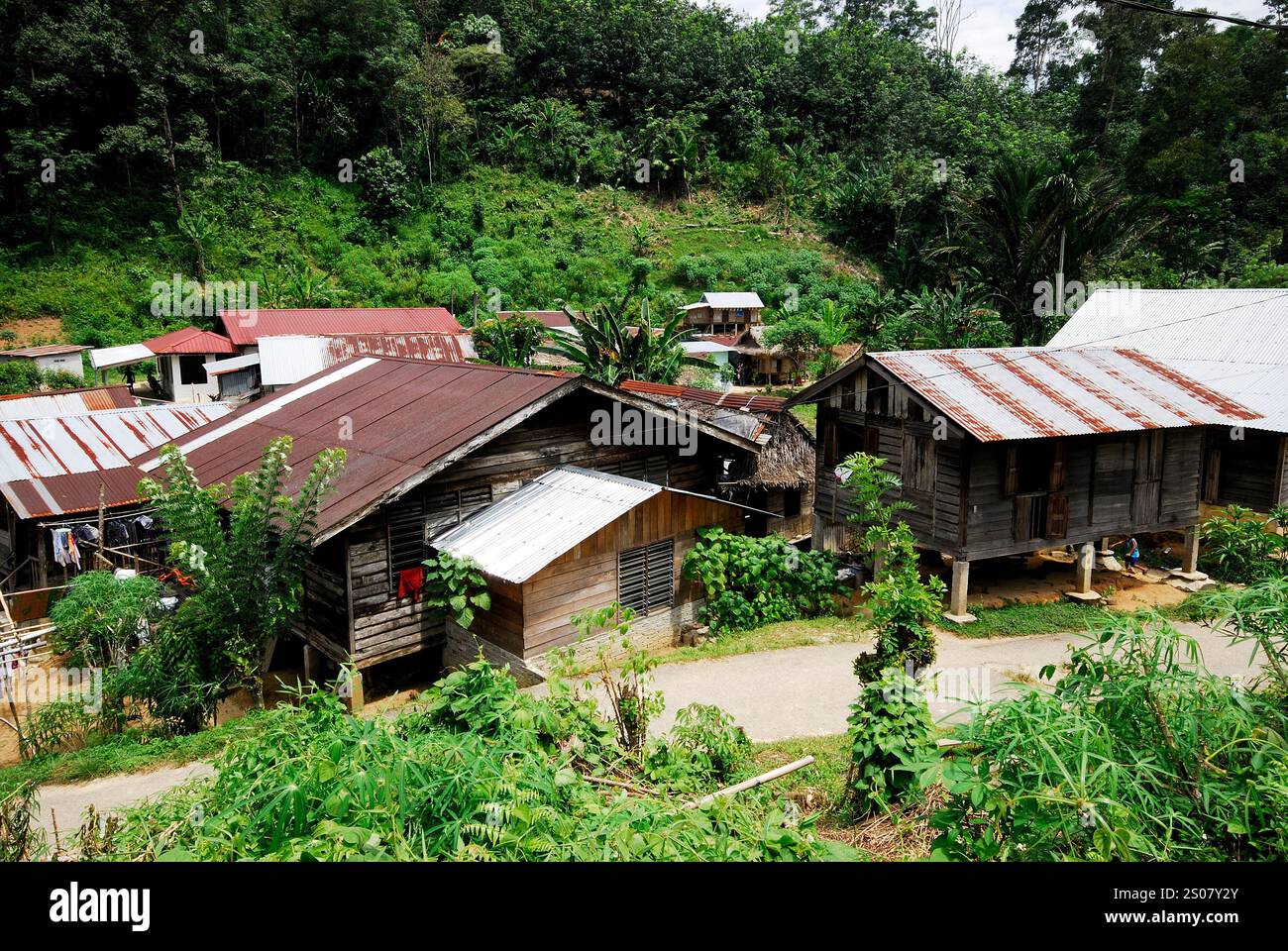 Kampung close to Tapah, Perak, Malaysia Stock Photo - Alamy