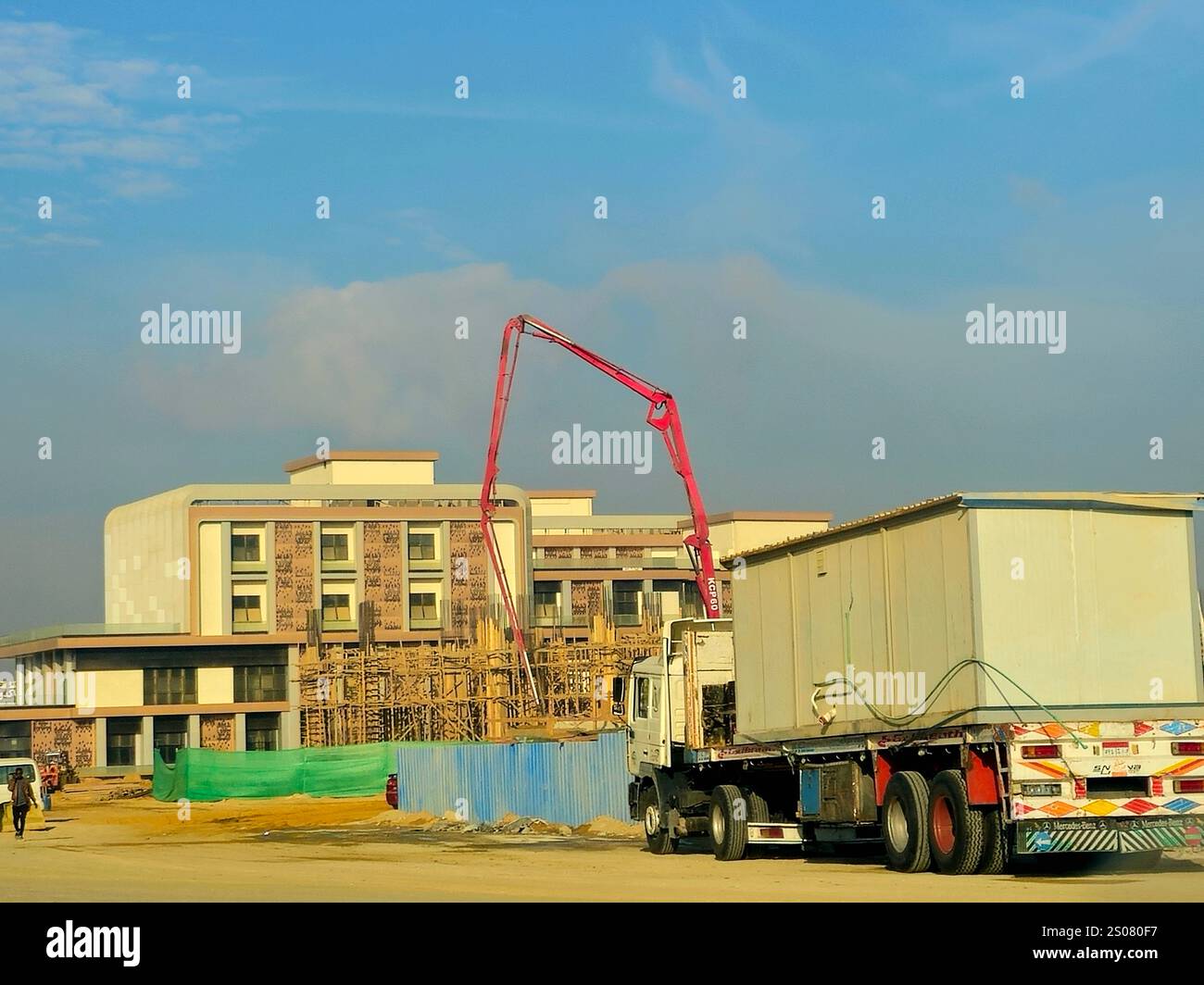 Cairo, Egypt, December 12 2024: New buildings and high rise of ...