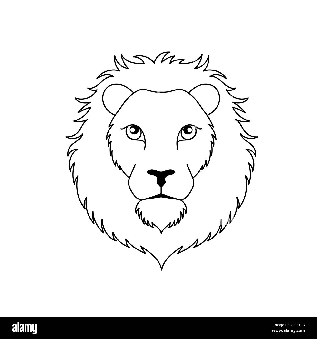 Outline animal art Cut Out Stock Images & Pictures - Alamy