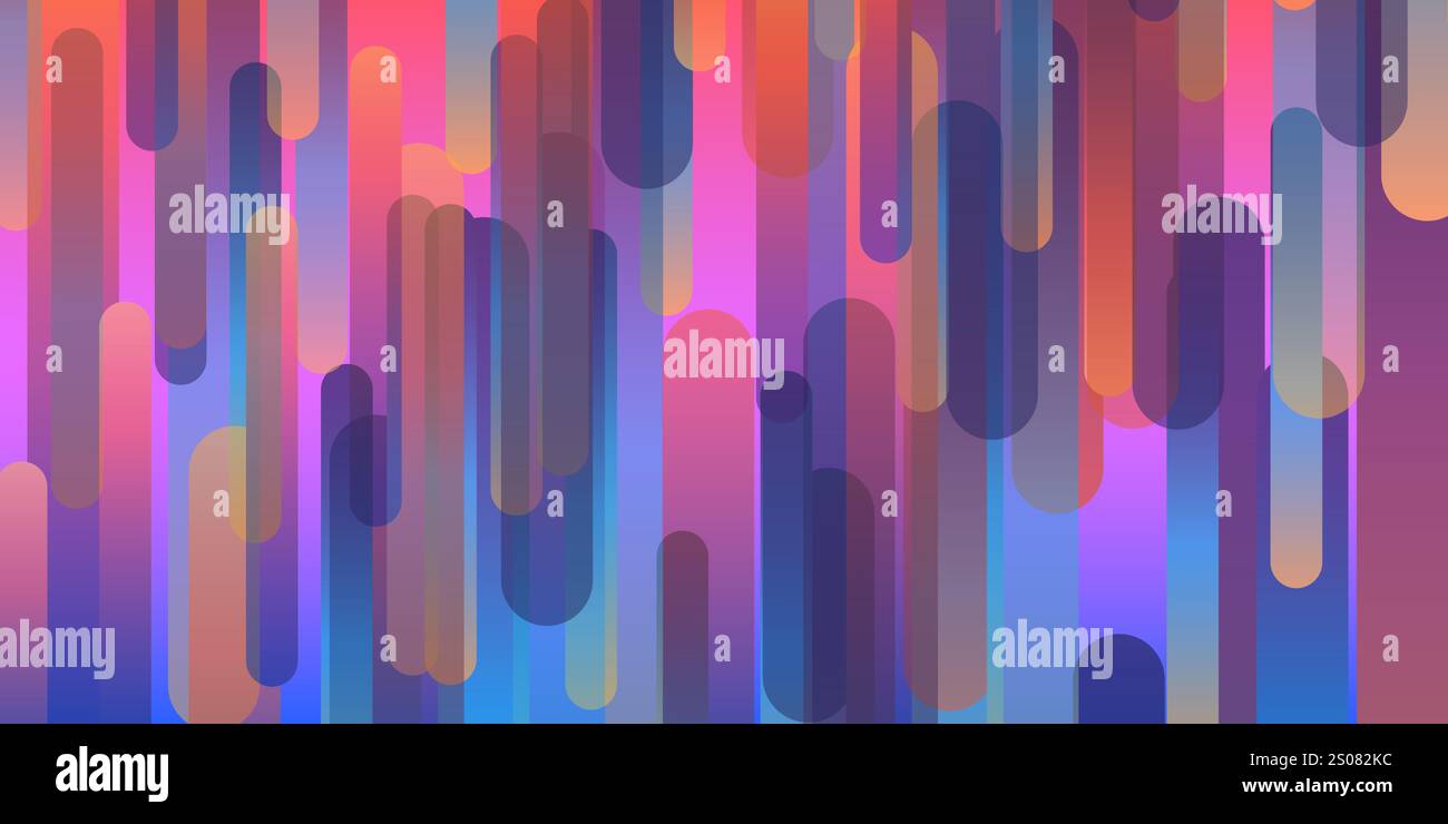 Abstract Multi Colored - Blue, Brown, Pink, Purple Colors - Banner ...