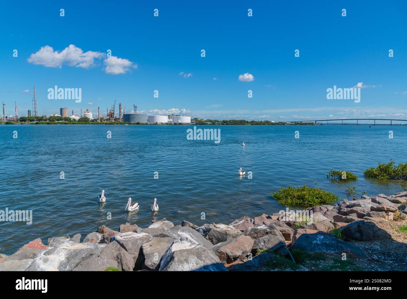 North Channel Hunter River, Stockton, NSW, Australia Stock Photo - Alamy
