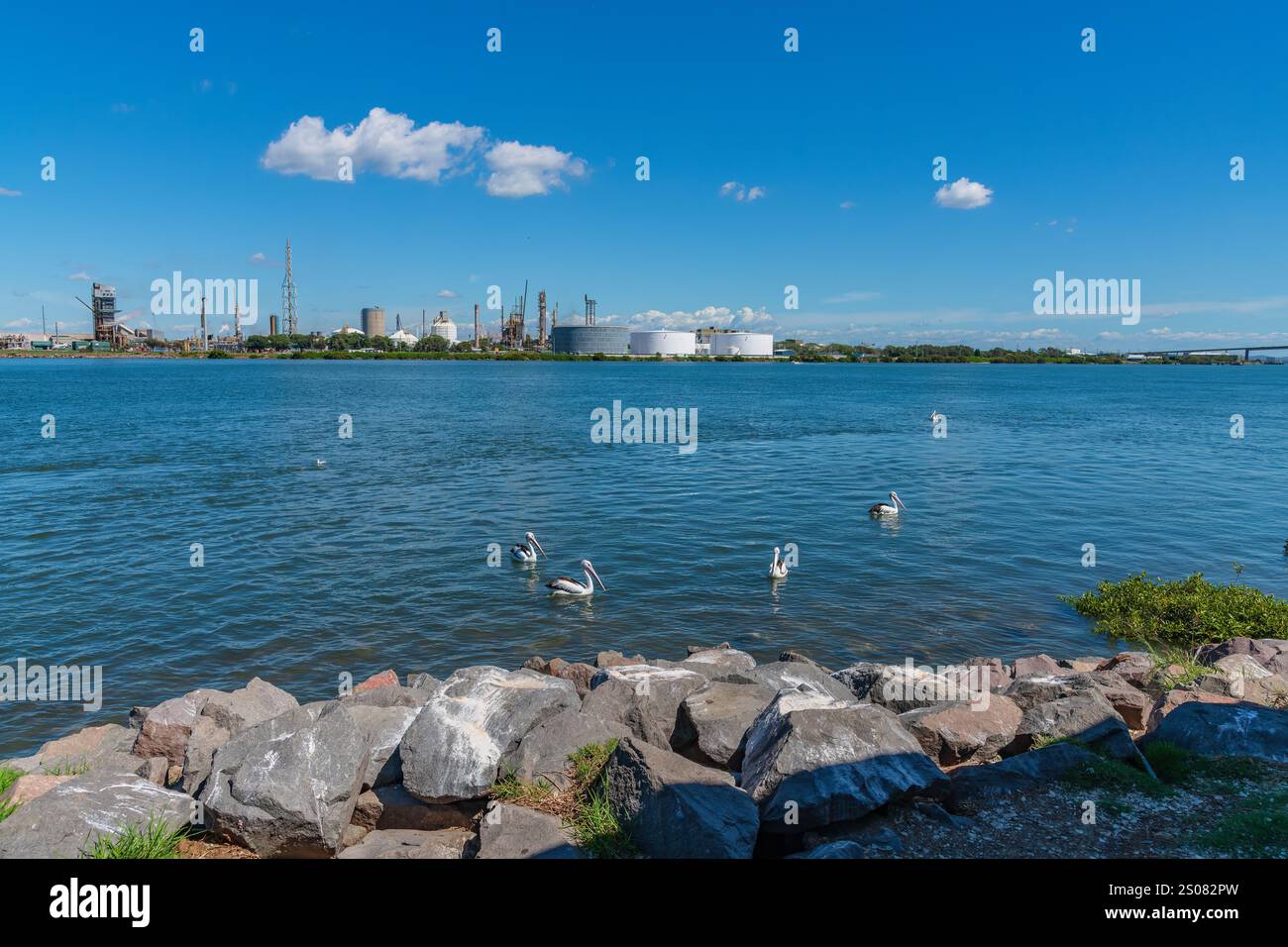 North Channel Hunter River, Stockton, NSW, Australia Stock Photo - Alamy