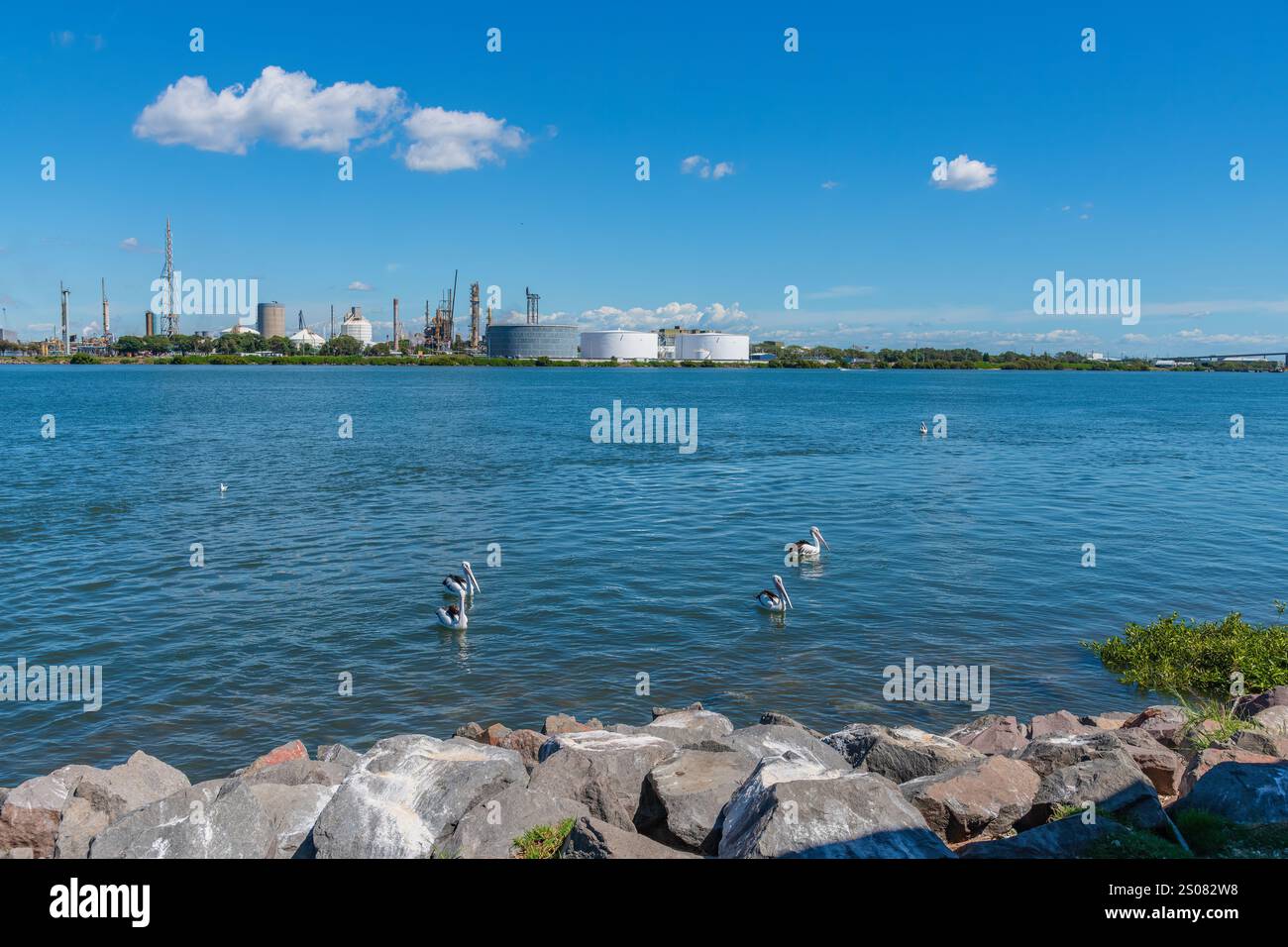 North Channel Hunter River, Stockton, NSW, Australia Stock Photo - Alamy