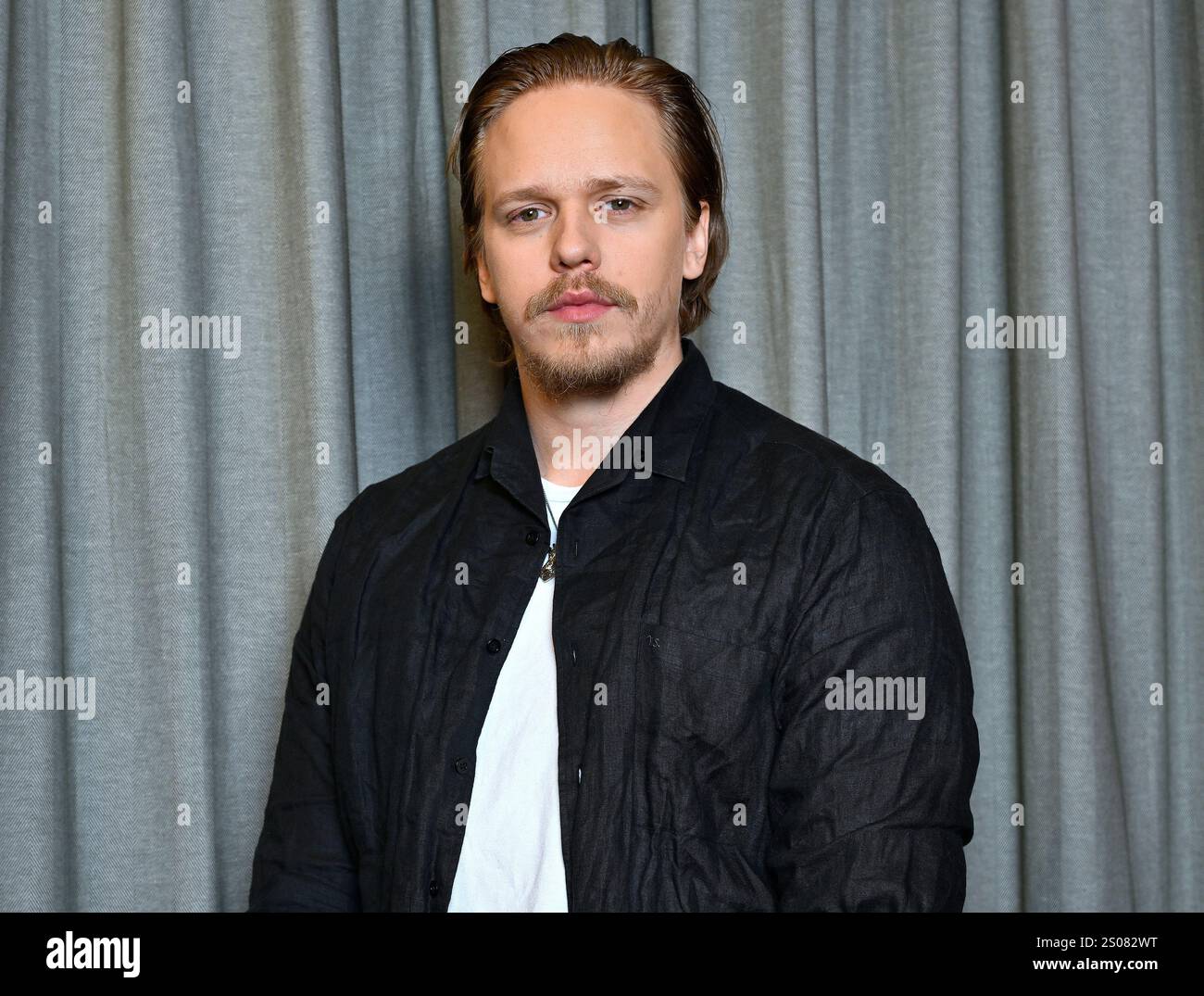 Swedish actor Valter Skarsgård participates in a Swedish tv-showThe ...