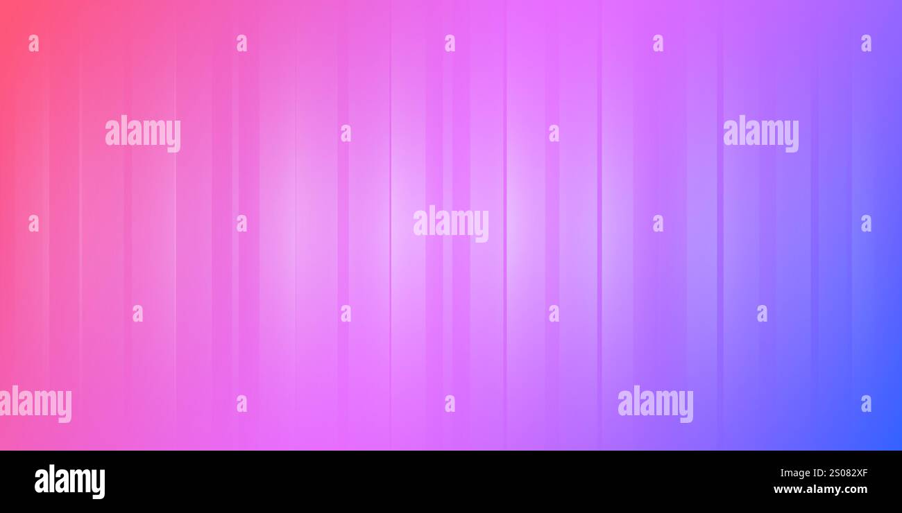 Vertical Stripes of Translucent Glowing Surface Colored in Shades of ...