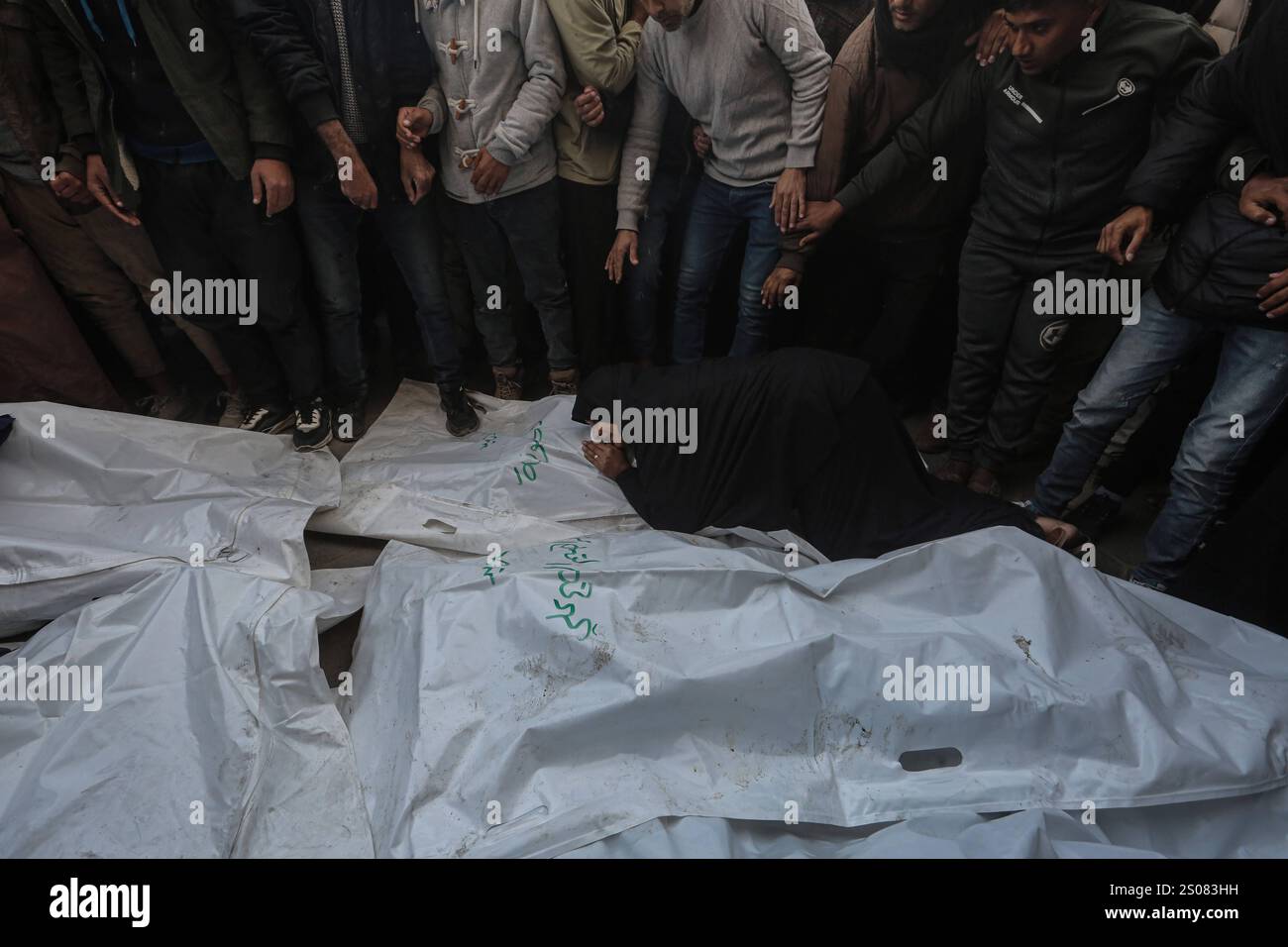 Relatives of 5 photojournalists Ayman al-Jedy and journalists Faisal ...