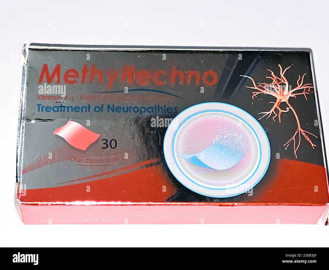 Cairo, Egypt, November 26 2024: Methyltechno oral dissolvable film ...