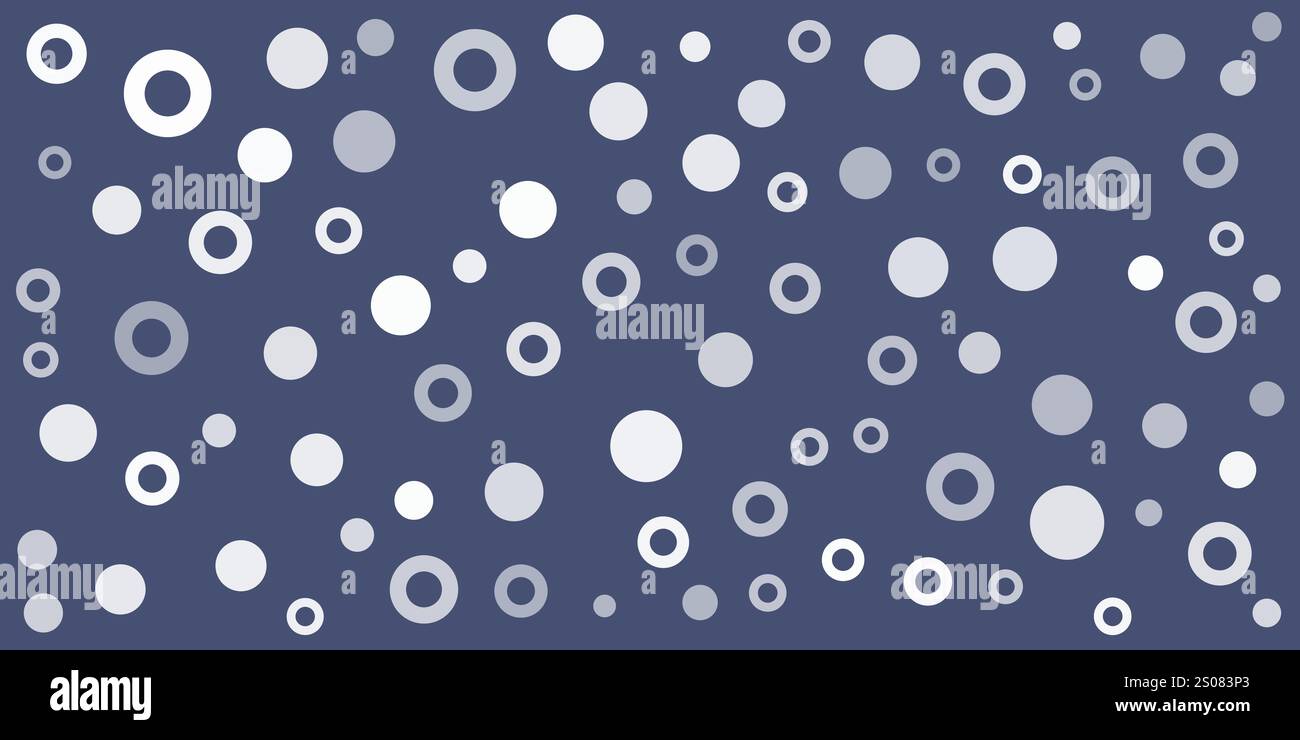 Abstract Blue and White Spots, Round Shapes Texture, Background Design ...