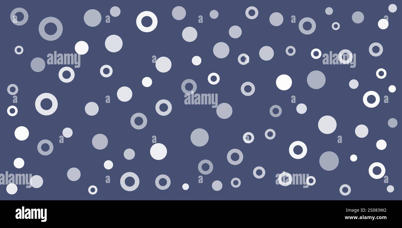 Abstract Blue and White Spots, Round Shapes Texture, Background Design ...