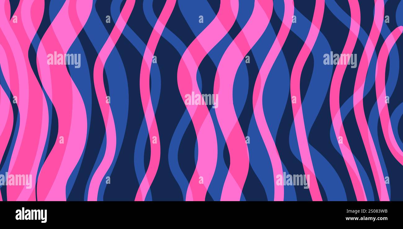 Purple and Blue Retro Style Wallpaper, Geometric Background Design with ...