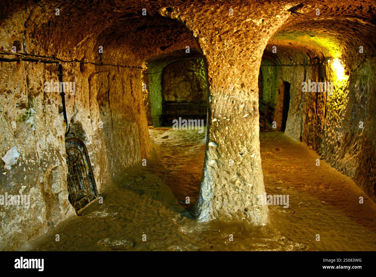 The mysterious underground city dates back to the 8th-7th century BC ...