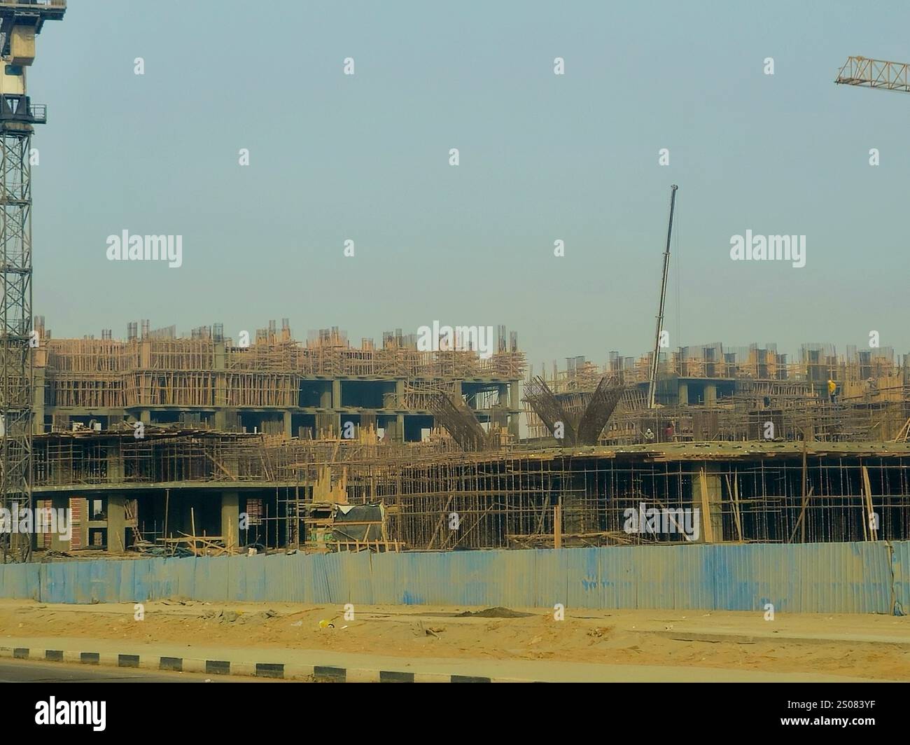 Cairo, Egypt, December 11 2024: A new high rise of residential ...