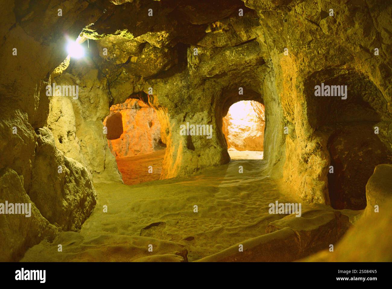 The mysterious underground city dates back to the 8th-7th century BC ...