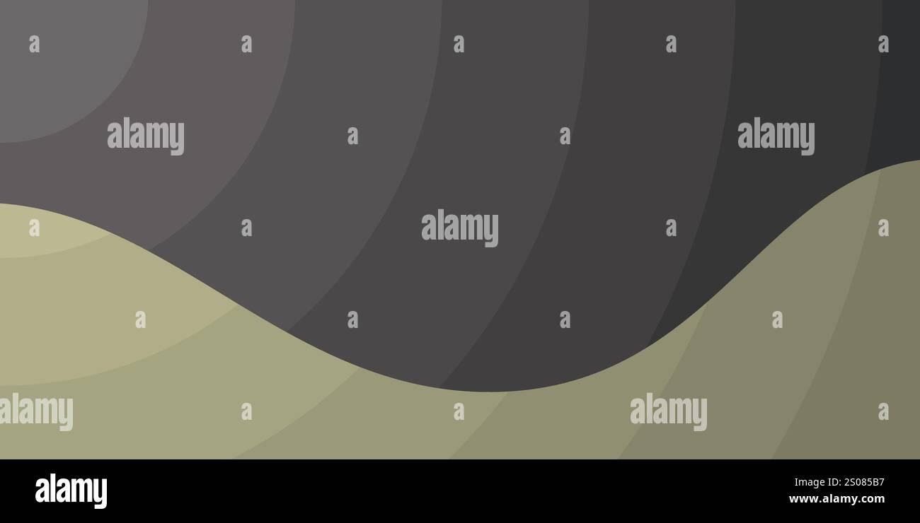 Serene Waveforms Texture: An Abstract Blend of Green, Grey and Black ...