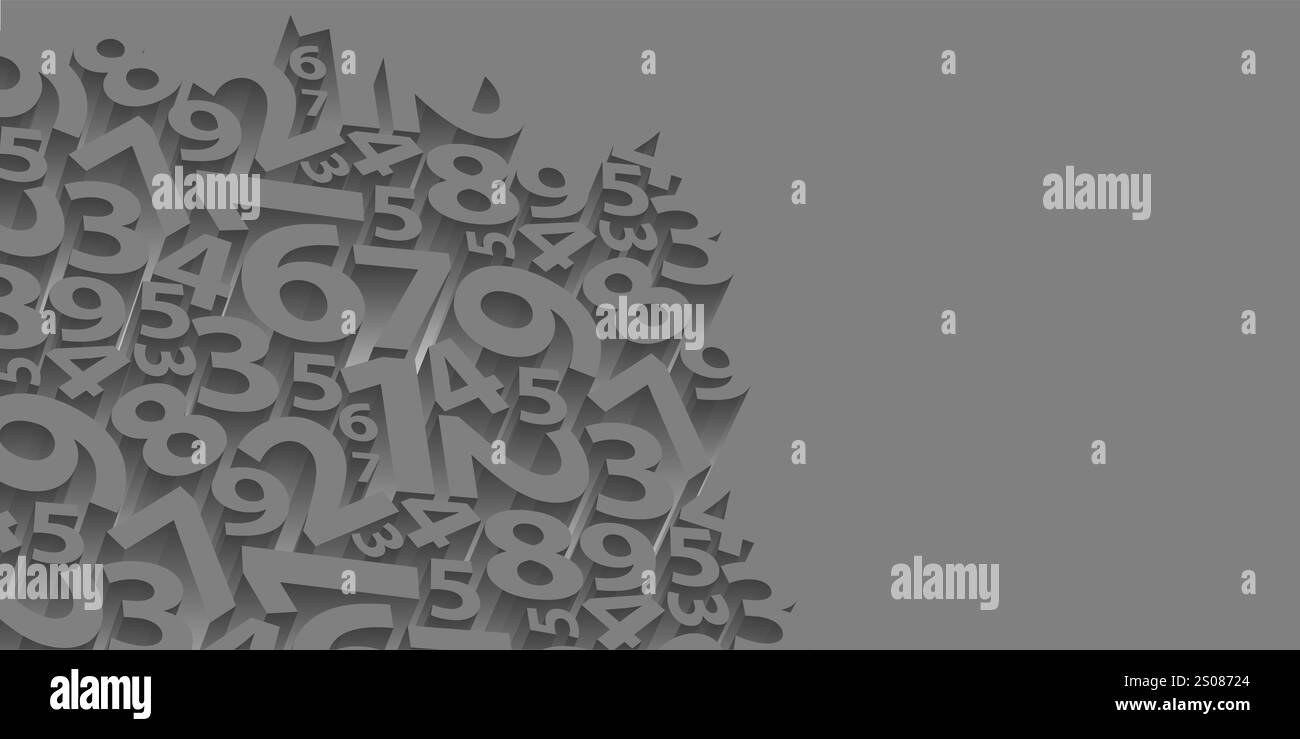 Depth numbers Stock Vector Images - Alamy
