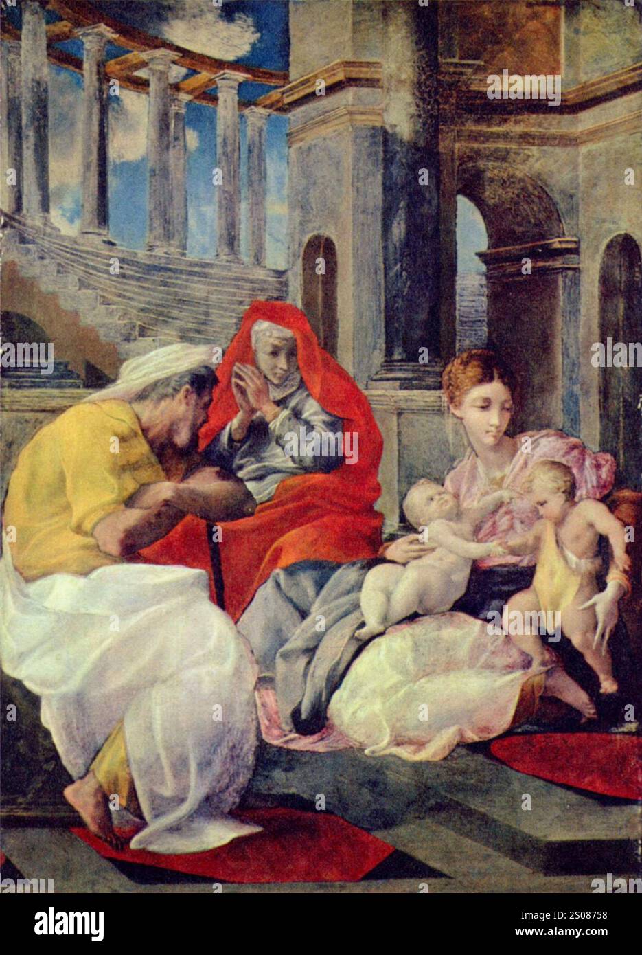 Holy Family with St. Elizabeth, at the Hermitage Museum, Saint ...