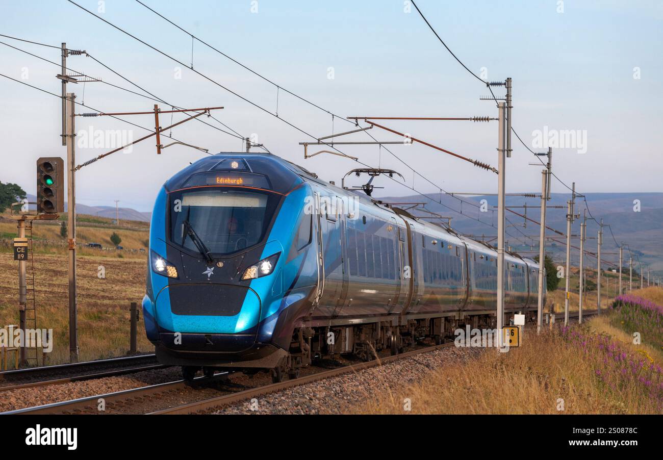 First Transpennine Express CAF class 397 electric high speed train ...
