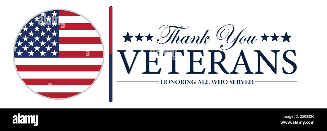 Veterans day USA, Thank You. Suitable for greeting card, poster and ...