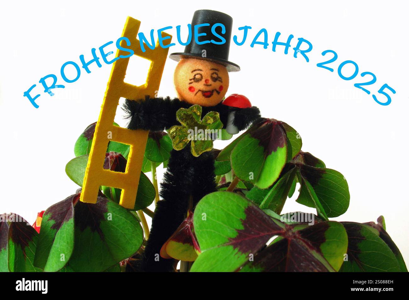 Foto zu Silvester und Neujahr 2024/2025 als guten Wuensch fuer das Jahr ...